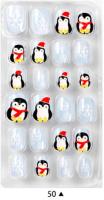 China Kids False Nail Tips Safe ABS Wearable Fake Nails for Girls Party Gift Children for sale