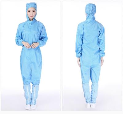 China Antistatic Cleanroom Overall ESD Smock - ESD Working Clothes for Electronics & Pharmaceutical Industries for sale
