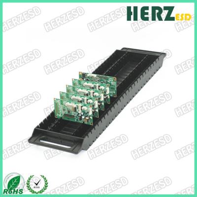 China Industrial Bending Black ESD PCB Racks 25pcs - 42pcs for sale