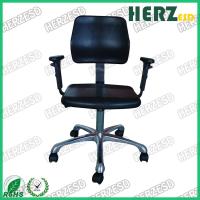 China 360 Degree Adjustable Swivel ESD Anti Static PU Foam Chair With Lifting Armrest for sale