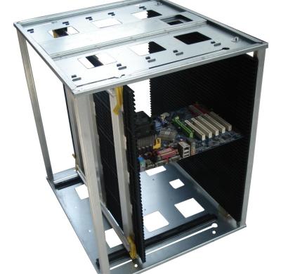 China Customizable SMT Antistatic ESD PCB Magazine Rack Depth 4mm for sale