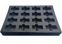 China Antistatic ESD Packing Foam 80-100Kg/m³ Density with 10³-10⁹ ohm.cm Resistivity for Electronic Protection for sale