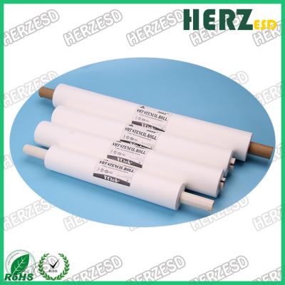 China Cleanroom SMT Stencil Cleaning Paper Roll - 50% Polyester Fiber, High-Temperature Resistant for Electronic Manufacturing for sale