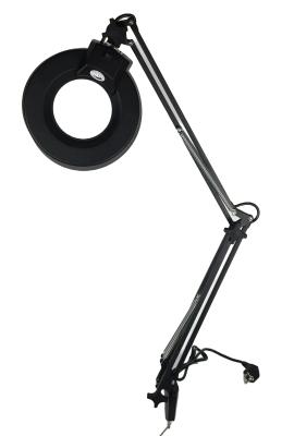 China ESD Clamp-On Table Magnifier with LED Lighting - Adjustable Arm for Electronics & Precision Work for sale