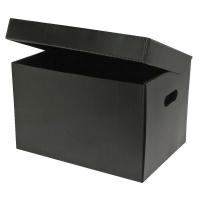 China PP Corrugated Plastic ESD Storage Box - 2-12mm Thickness Custom Sizes with Conductive Black Option for sale