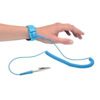 China Adjustable ESD Anti Static Wristband Electrostatic Discharge Strap for sale