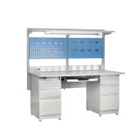 China Adjustable ESD Work Table with 1.0×10⁹-1.0×10⁶ Ω Static Dissipative Surface for Electronics Assembly for sale