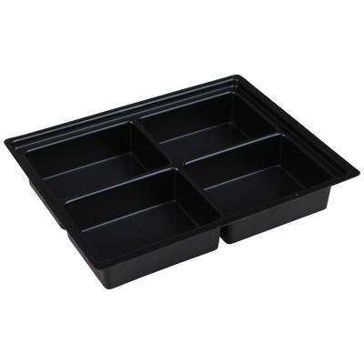China ESD Antistatic Custom Blister Plastic Grid Tray Packaging 0.3-8.0mm Thickness 10⁴-10¹¹ Ohms Resistance for sale