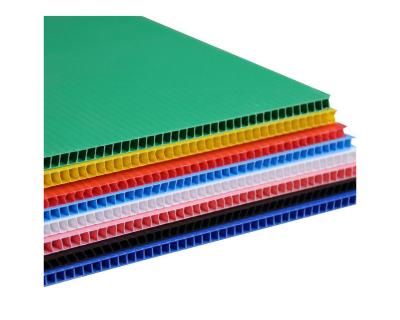 China PP Corrugated Honeycomb Sheet For Turnover, Custom Polypropylene Hollow Sheet for sale