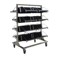 China SMT Reel Storage Trolley, Hanging Basket ESD PCB Storage Trolley for sale