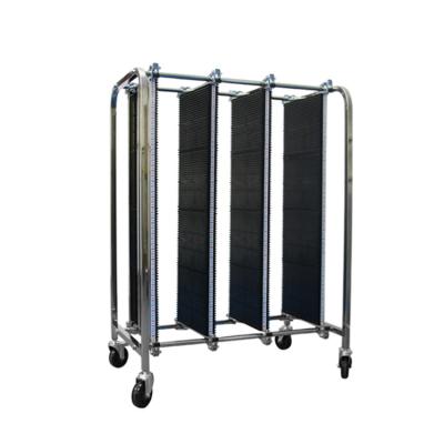 China Handle Adjustable Anti-Static ESD PCB Cart For Circulation 4mm Slot Depth for sale