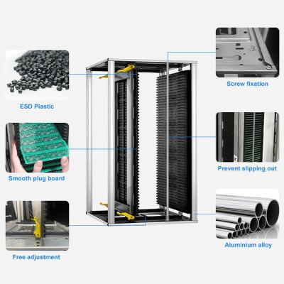 China ESD SMT Magazine Rack For PCB Assembly PCB ESD Magazine Rack for sale