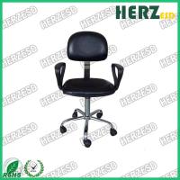 China PU Foam ESD Antistatic Chair For Cleanroom Lab Rotatable Chair Adjustable Height for sale