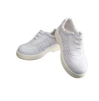 China Antistatic Safety Shoes with 10^7-10^9 Ohm ESD Resistance, Steel Toe Protection and PVC/PU Sole for Cleanroom Use for sale