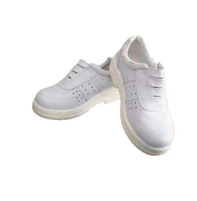 China Antistatic Safety Shoes with 10^7-10^9 Ohm ESD Resistance, Steel Toe Protection and PVC/PU Sole for Cleanroom Use for sale