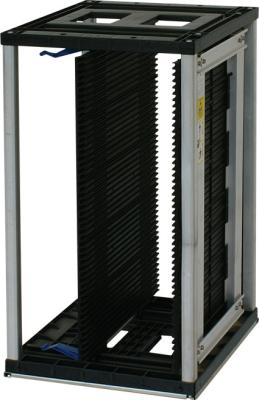 China Customized ESD Magazine Rack Gear Track Adjustable Antistatic PCB Magazine Rack for sale