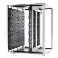 China Antistatic SMT PCB Magazine Rack ESD Magazine Rack Metal Base for sale