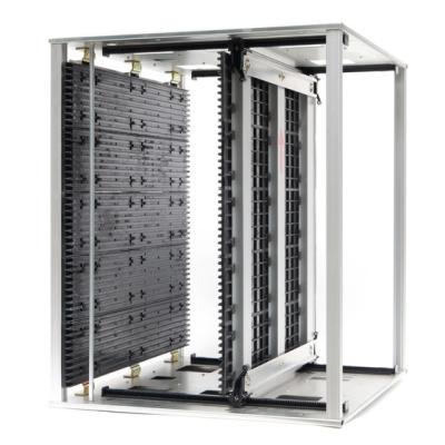 China Antistatic SMT PCB Magazine Rack ESD Magazine Rack Metal Base for sale