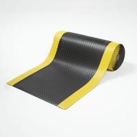 China Yellow And Black ESD Rubber fWith PVC / EPDM Foam / Rubber Material for sale
