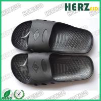 China Unisex Non Slip SPU Material Work Cleanroom Antistatic Esd Slippers for sale