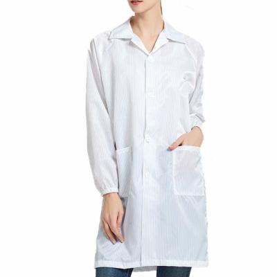 China ESD Smock Antistatic Workwear - 125g Weight, 10^6-10^8 Ohm Resistance for Electronics Manufacturing for sale