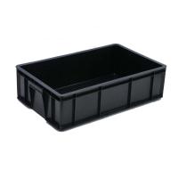 China ESD Conductive Bin Box Components Storage Box Antistatic Crate for sale