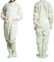 China ESD Cleanroom Coverall Antistatic Lab Coats ESD Suit Work Clothes for sale