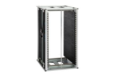 China ESD Magazine Racks Antistatic SMT PCB Storage Magazine Rack Metal Base for sale