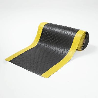 China ESD Anti-fatigue Mat Industrial Floor Mat Anti Slip Anti-fatigue PVC+EPDM+Rubber Floor Mat for sale