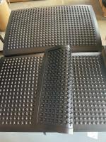 China Black 13mm Thickness Antistatic Anti-Fatigue Floor Mat For Workshop Anti-Slip Anti Fatigue Mat for sale