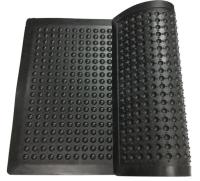 China Bubble Top Anti Fatigue Rubber Floor Mats Commercial Rubber Mats for sale
