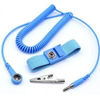 China Antistatic Wrist Strap Adjustable ESD Wristband Electrostatic Discharge Strap for sale