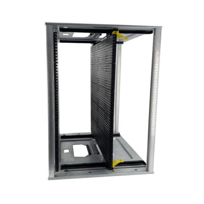 China ESD PCB Rack Storage Rack Antistatic SMT Magazine Rack 355*320*563mm for sale