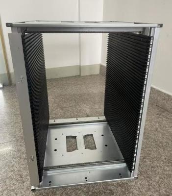 China Belt Adjustable ESD PCB Magazine Rack Antistatic SMT PCB Storage Rack for sale