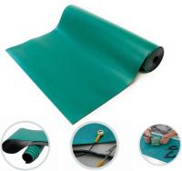 China ESD Rubber Table Mat 1.8mm-3mm Thick Anti-Static Surface for sale