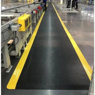 China ESD Anti Fatigue Mat PVC EPDM Rubber 12mm-22mm Thickness for sale