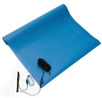 China ESD Rubber Mat 2mm 3mm Antistatic Workbench Cover 10e6-10e9 Ohm for sale