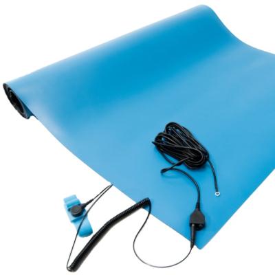 China ESD Rubber Mat 2mm 3mm Nitrile 10e6-10e9 Ohm Surface Resistance for sale