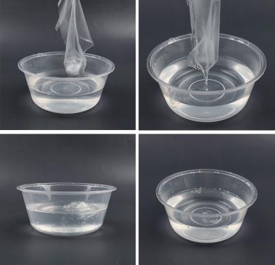 China MediumTemperature PVA Water Soluble Poval Film Bag for Medical  Knitted Fabrics for sale