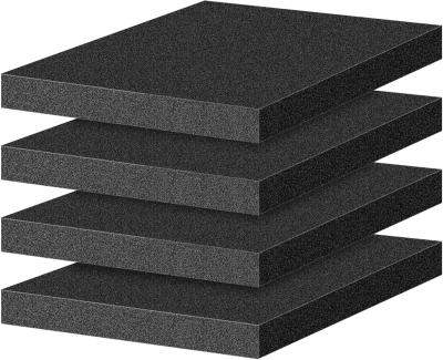 China Customized Black ESD Foam Sheets with 10^3-10^6Ω Surface Resistivity for Anti-Static Protection for sale