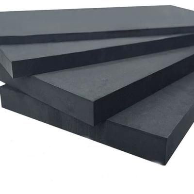 China Customized Black ESD Foam Sheets with 10^3-10^6Ω/10^6-10^9Ωcm Volume Resistivity and 80-100 kg/m³ Density for Permanent Anti-Static Electronics Packing for sale