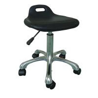 China Workshop Lab Stool ESD Safety Chairs for Cleanroom Swivel Chair Without Hand Rest for sale