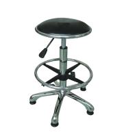 China Industrial Usage Antistatic Cleanroom ESD PU Leather Working Stool for sale