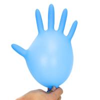 China ESD Blue Black Nitrile Safety Gloves Disposable Antistatic Exam Gloves for Wholesale for sale
