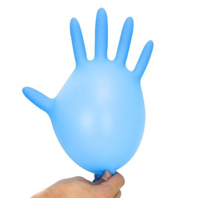 China ESD Blue Black Nitrile Safety Gloves Disposable Antistatic Exam Gloves for Wholesale for sale