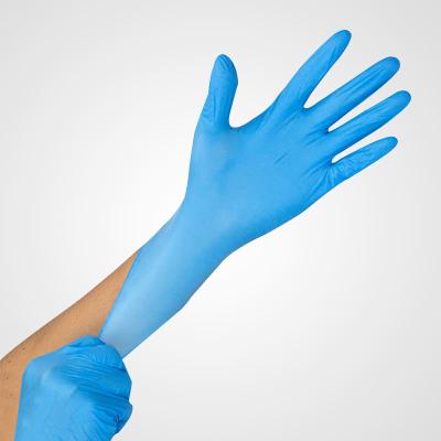 China Antistatic Nitrile Disposable Gloves PCB Assembly Line Work Gloves for sale