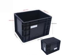 China 600*400*280mm Injection ESD Bin Box Antistatic Plastic Bins Turnover Box for sale