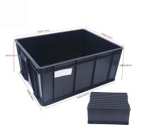 China 600*400*280mm Injection ESD Bin Box Antistatic Plastic Bins Turnover Box for sale