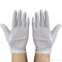 China ESD Hand Gloves anti static gloves designed for safe handling of electronic parts and prevention of electrostatic damage for sale