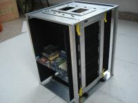 China Gear Track Adjustment ESD PCB Magazine Rack Anti static SMT PCB Storage Rack for sale